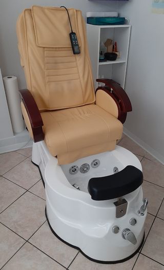 Poltrona massaggio e pedicure