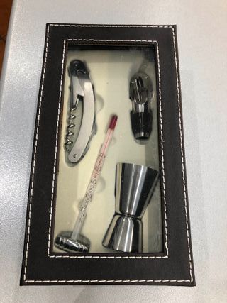 Set Enologo Sommelier Accessori Vino Scatola