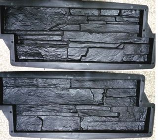 Stampi matrice Forma Rivestimento finta pietra