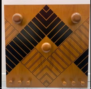 Pannello appendiabiti vintage