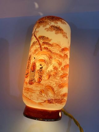 Piccola lampada modernariato cinese