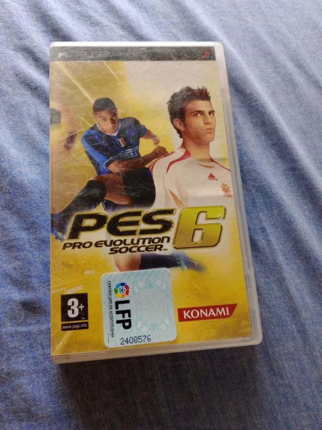 PES 6 Pro Evolution Soccer - Juego PSP PlayStation de segunda mano por ...