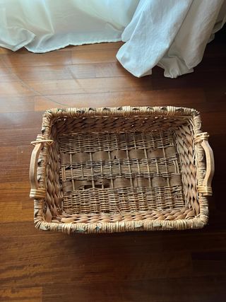 Grande cesta con due manici