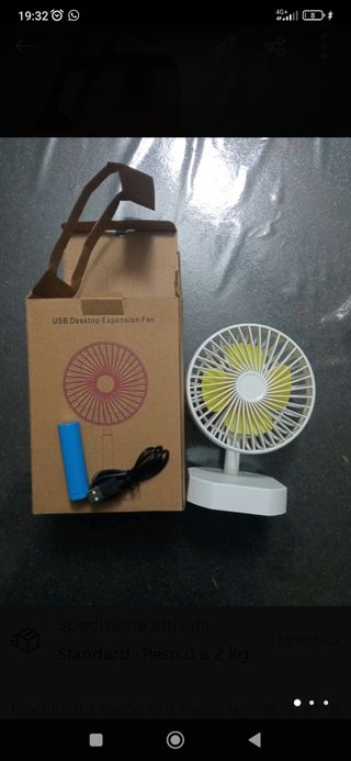 Ventilatore mini USB 