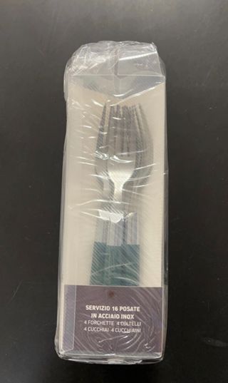 Set posate color verde 