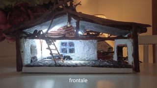 Presepe,capanna Natività (arte napoletana)