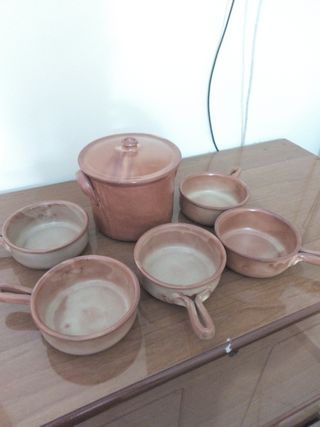 servizio di terracotta
