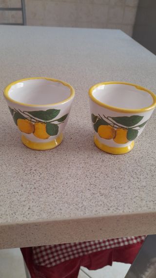 bicchierini ceramica limoncello