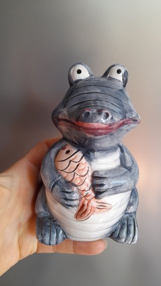 porta spazzolini Coccodrillo 