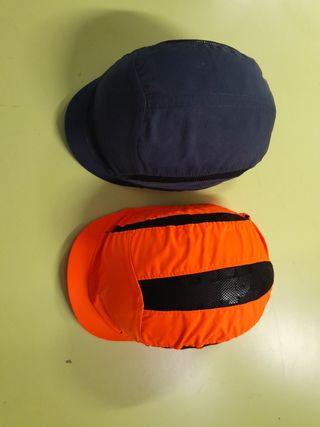 casco lavoro antiinfortuni 1 arancio 1 blu