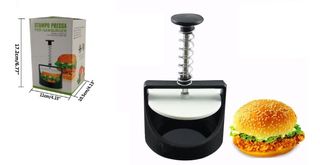 STAMPO PRESSA PANINO PER HAMBURGER pressa carne ma