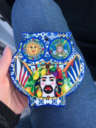 Formella siciliana da appendere 