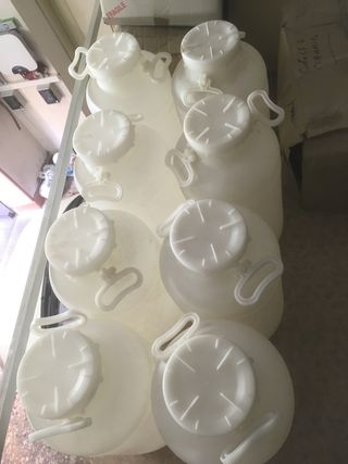 bidoni per olio plastica