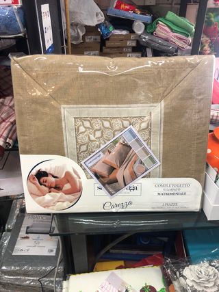 Completo letto lenzuola matrimoniali 
