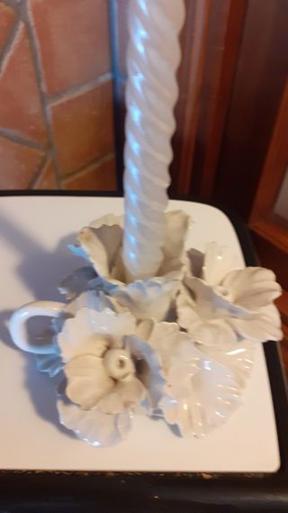 portacandela ceramica