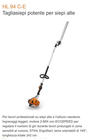 STIHL  TAGLIASIEPI AD ASTA