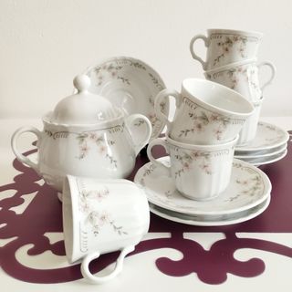 set di 6 tazzine da caffè e zuccheriera Richard Gi