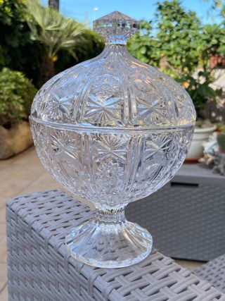 Porta oggetti cristallo 