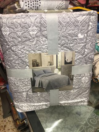 Trapuntino matrimoniale microfibra ANGEL'S 