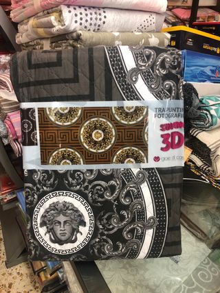 Trapuntino microfibra e asciugamani scatola 