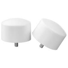 IKEA, Raffig, coppia terminali bastone per tenda