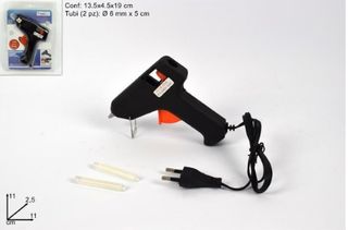 PISTOLA ELETTRICA PER COLLA A CALDO 10W/240V