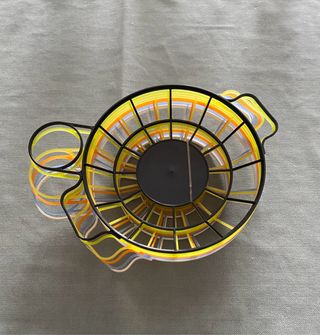 Cesti porta piatti e porta bicchieri di plastica 