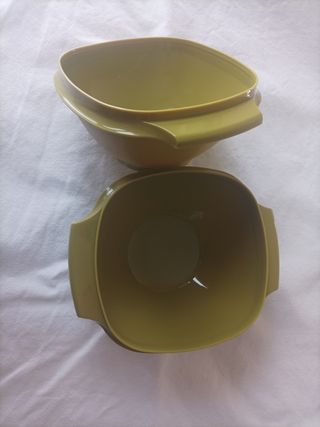 2 ciotole Tupperway contenitori