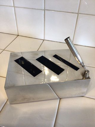 Organizzatore da scrivania argento 925