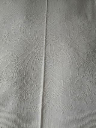 Copriletto vintage in piquet 