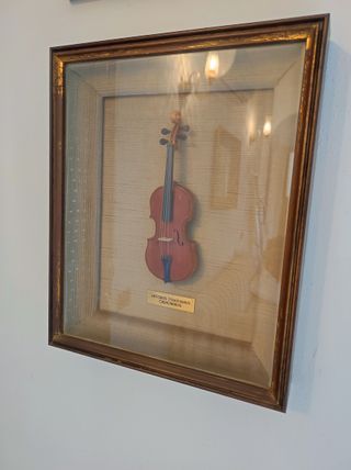 Quadro con riproduzione miniatura Stradivarius