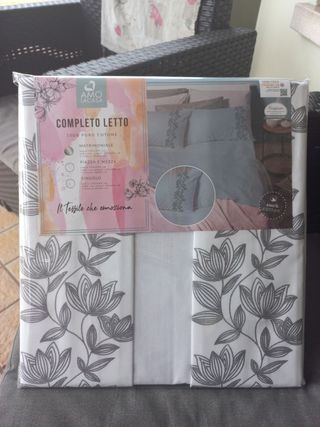 biancheria da letto matrimoniale nuovo