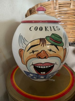 Porta biscotti pagliaccio