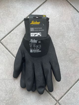 Guanti da lavoro invernali Snickers taglia 10