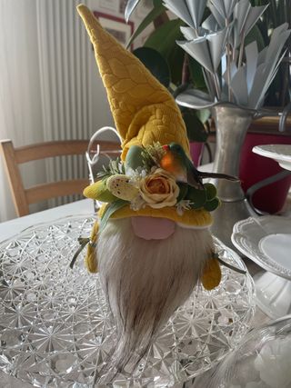 Gnomo fatto a mano 36cm