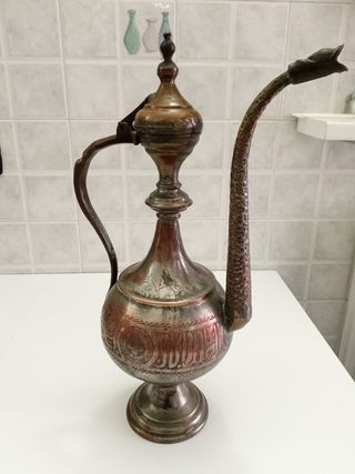 Oliera /teiera Vintage In Metallo