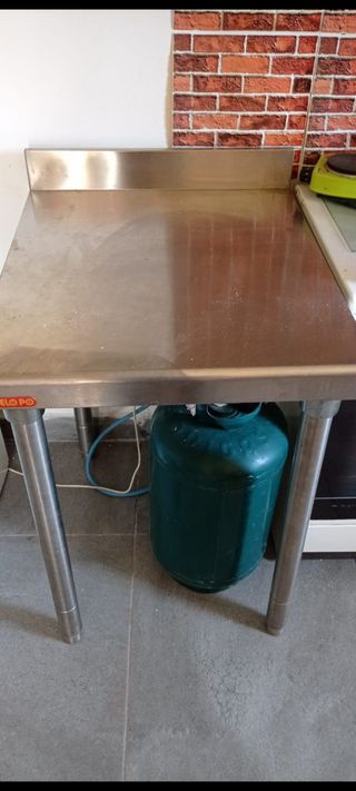 tavolo acciaio Angelo Po