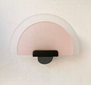 Coppia di applique DIVA Rosa Arteluce 1989