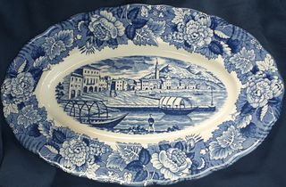 vassoio Laveno 1826 s.c.i. Richard-Ginori 