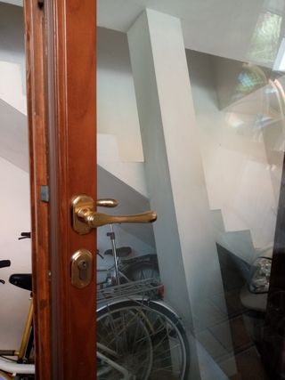 Porte finestre in legno massiccio