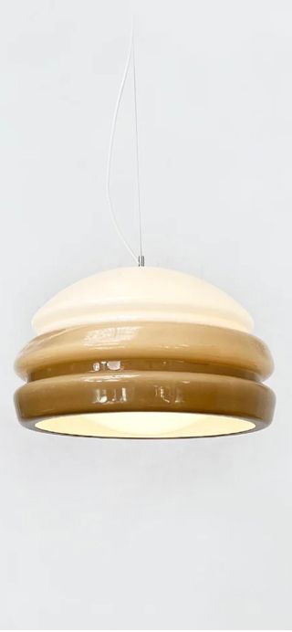 Lampadario Plexiglass Harvey Guzzini anni 70