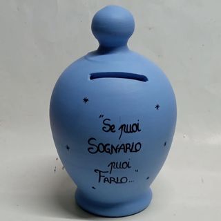 salvadanaio in ceramica