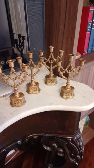 candelabri antichi antimonio