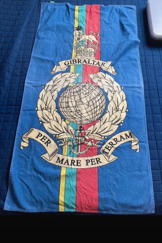 Asciugamano  royal marines commando uk 