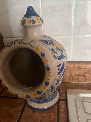 Set da cucina in ceramica di Caltagirone 