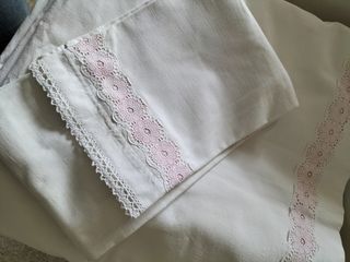 Lenzuolo a una piazza vintage 