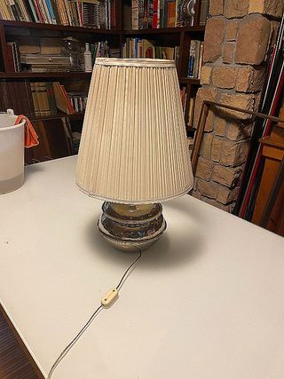 Lampada da tavolo o luce Comodino in Acciaio