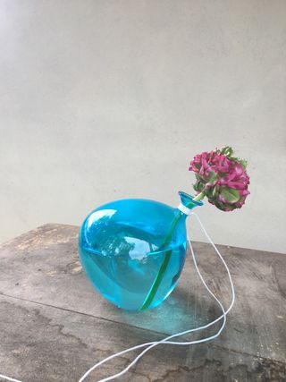 Vasetto palloncino turchese 