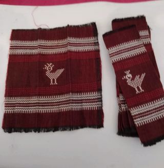 tovaglioli peruviani in tessuto 