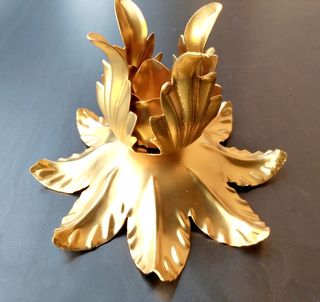 Portacandela grande oro #gold